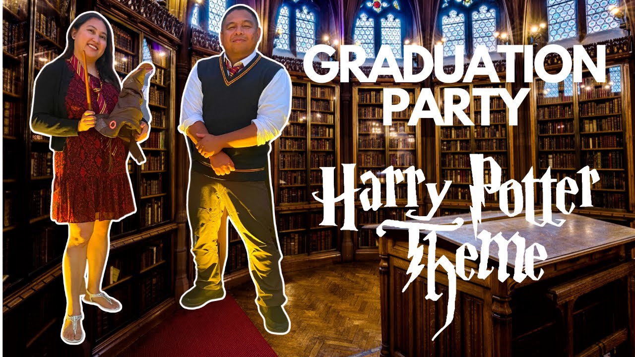 Harry Potter Graduation Party - YouTube