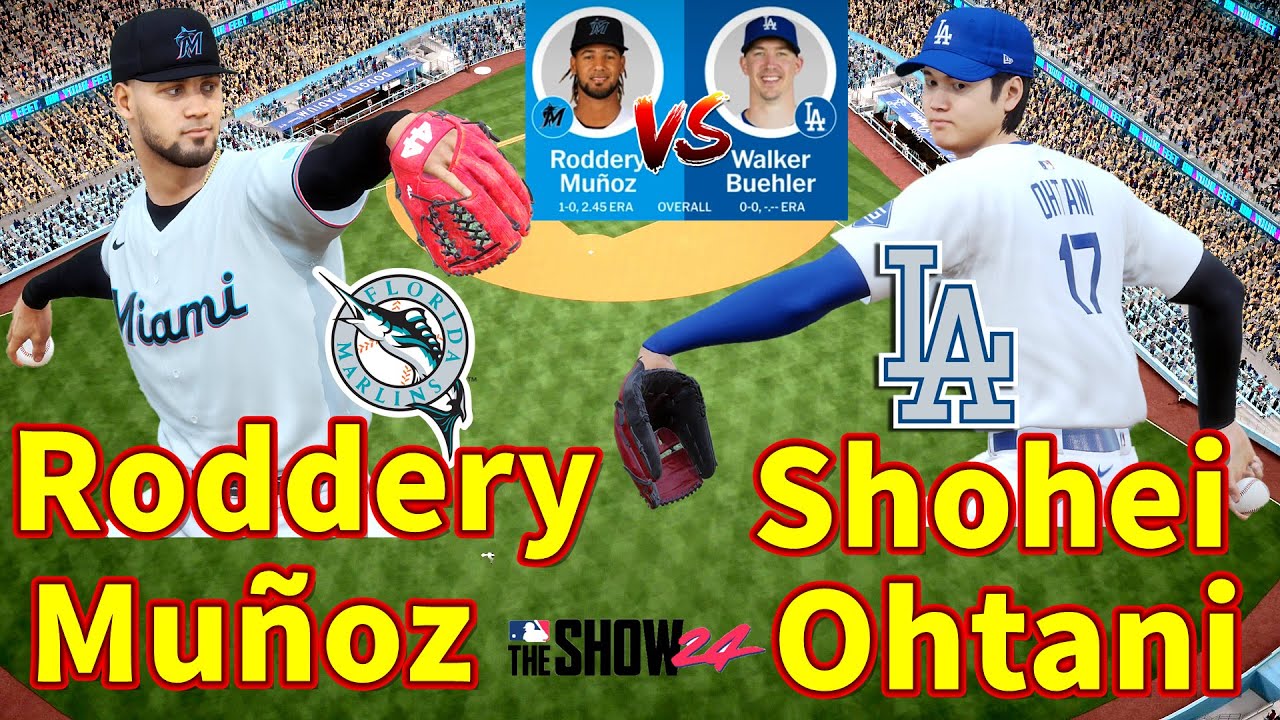 【Marlins🆚Dodgers・Game1️⃣ | Roddery Muñoz🆚Walker Buehler】#dodgers # ...