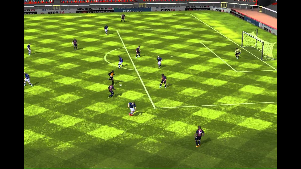 FIFA 14 Full field goalie goal!! - YouTube