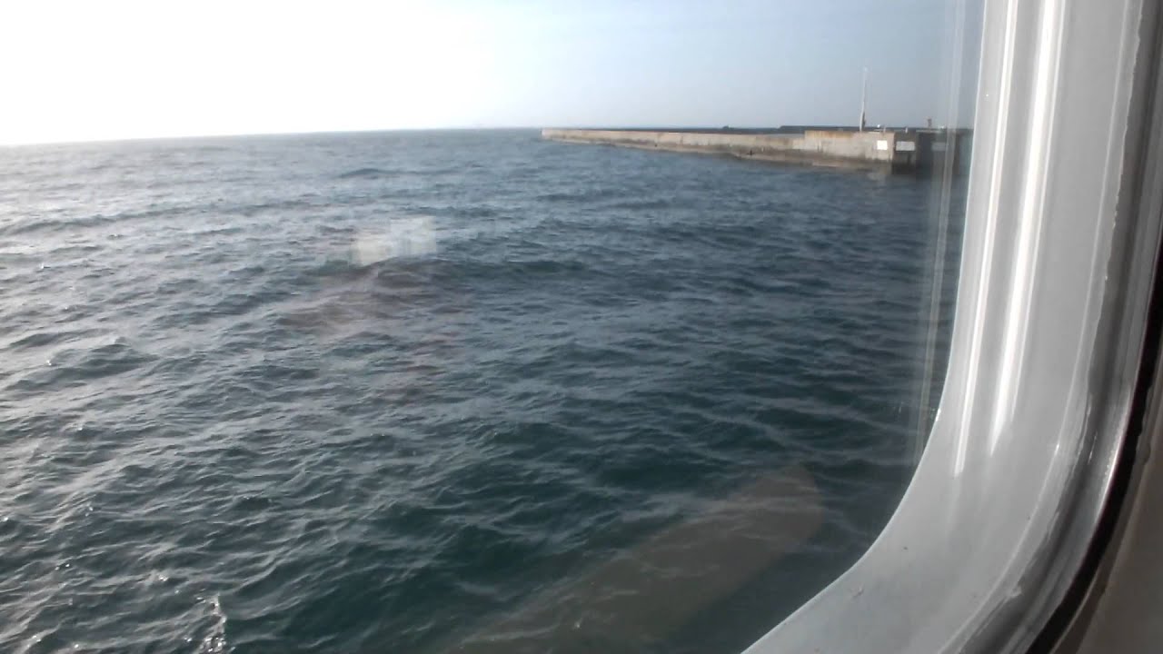 Helgoland Anfahrt Hafen mit MS Helgoland 2016 - YouTube