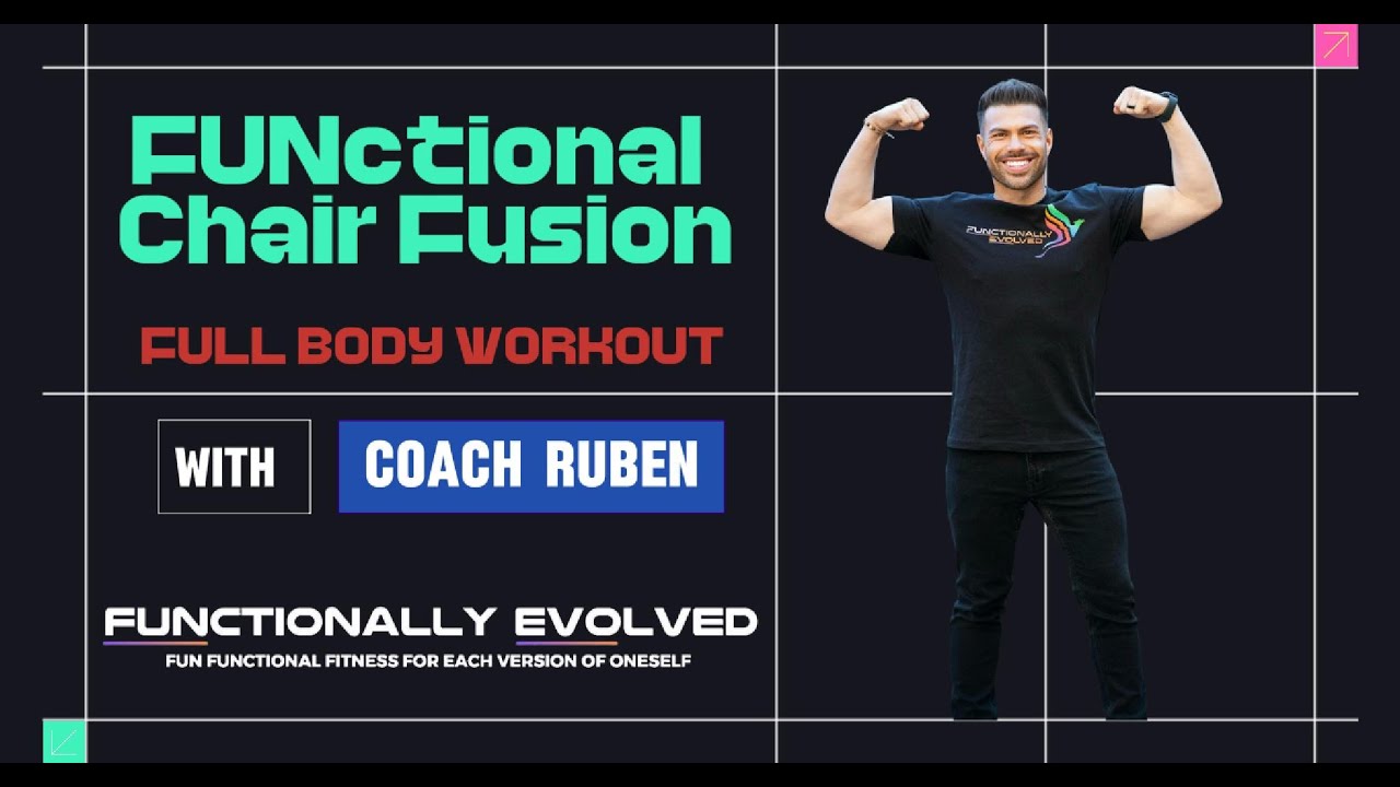 Low Impact FUNctional Chair Fusion Workout - YouTube
