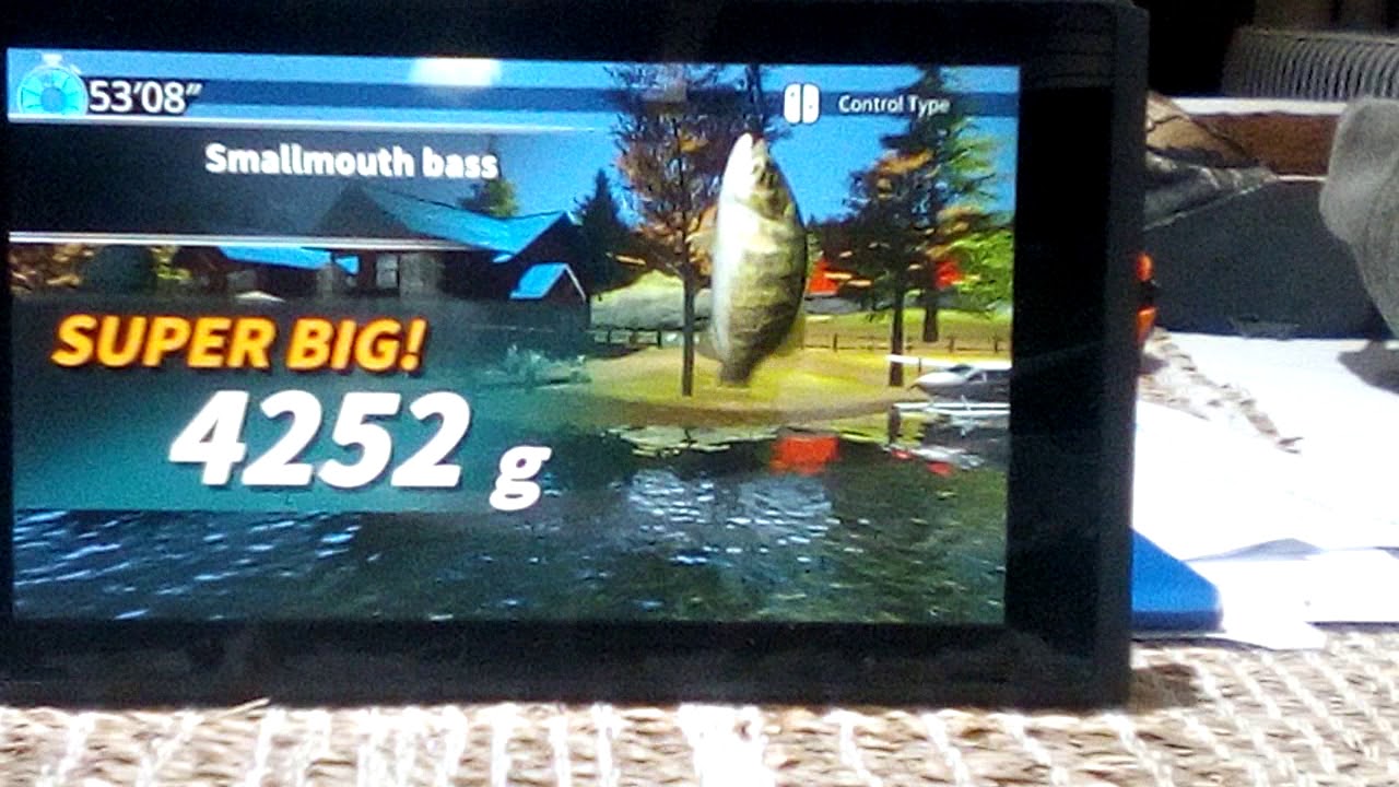 Legendary fishing first look on Nintendo switch - YouTube