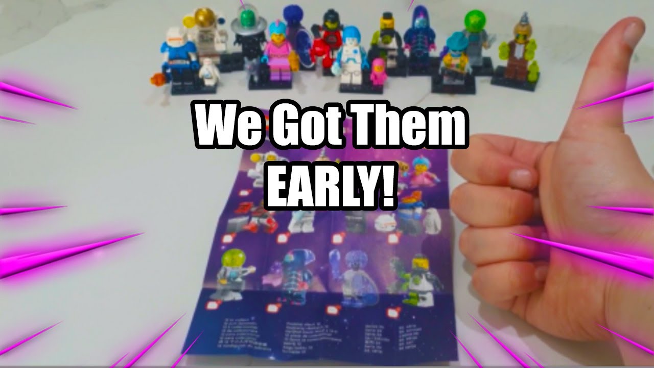 Unboxing and Reviewing LEGO Minifigure Series 26 EARLY! - YouTube