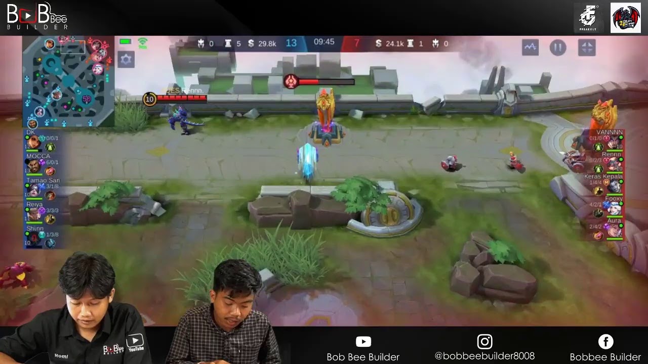 LIVE SEMIFINAL BOB BEE BUILDER MOBILE CHAMPION SHIP - YouTube