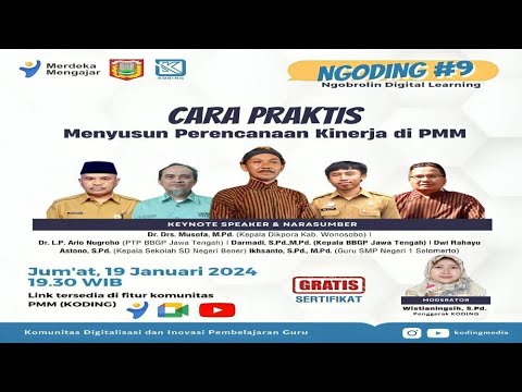 NGODING#9 | CARA PRAKTIS MENYUSUN PERENCANAAN KINERJA DI PMM - YouTube