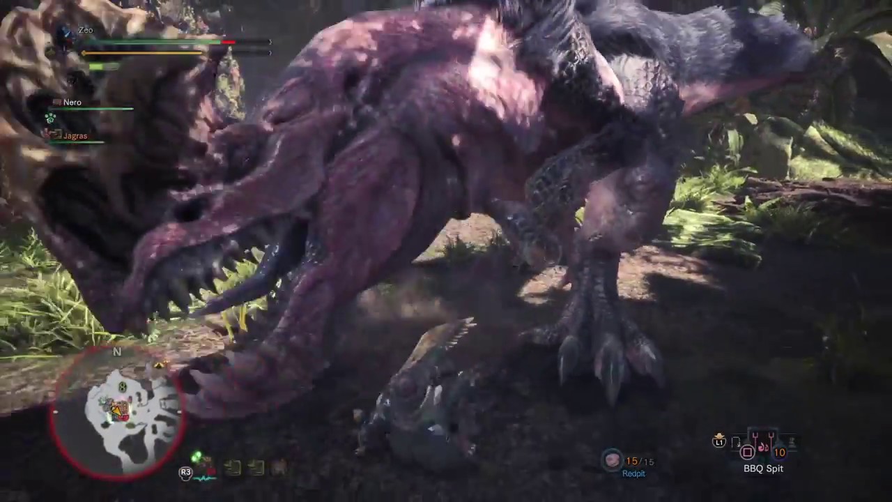 Monster Hunter: World Beta (Anjanath) - YouTube