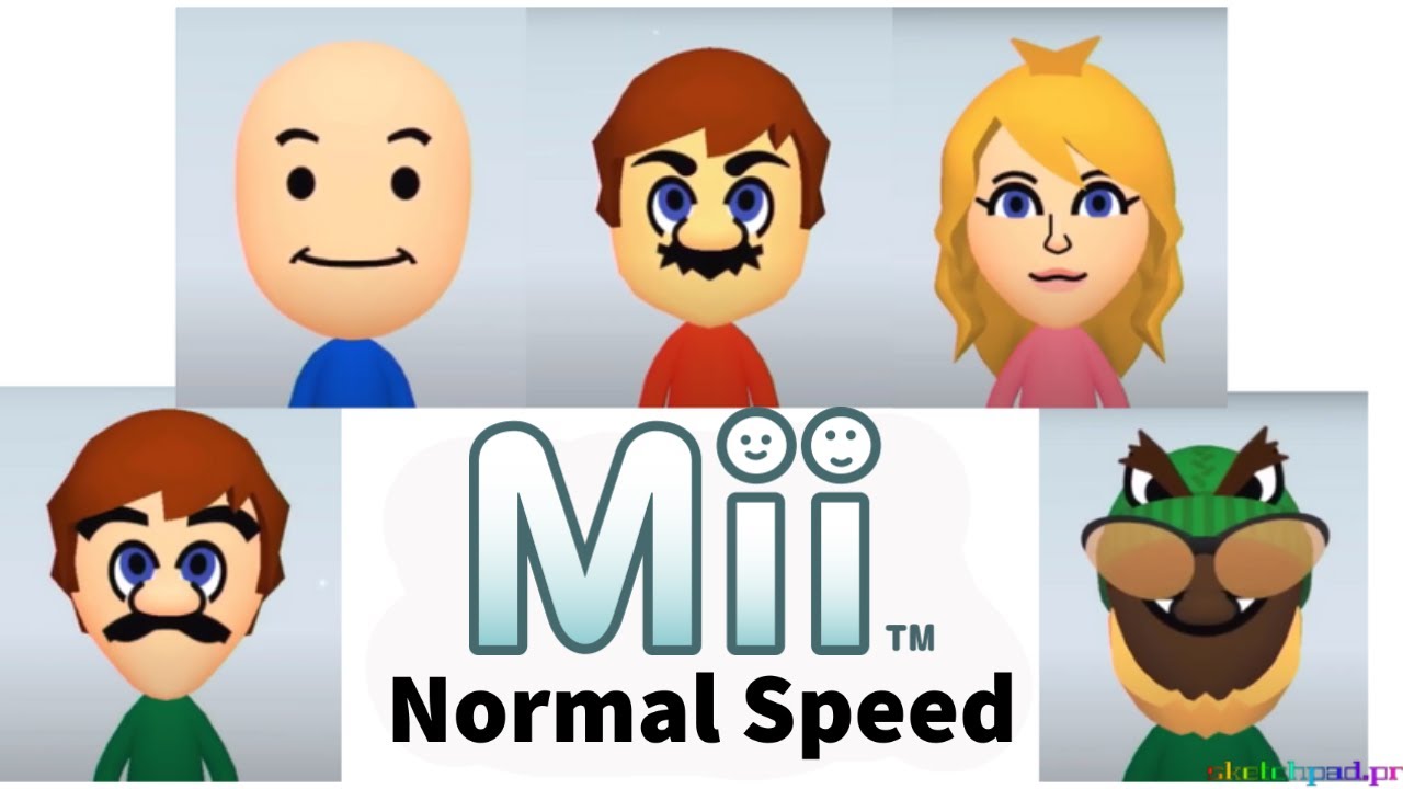 Top 5 Best Super Mario Miis (Normal Speed) - YouTube