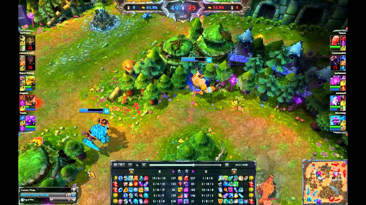 League of Legends Blitz outplay! - YouTube