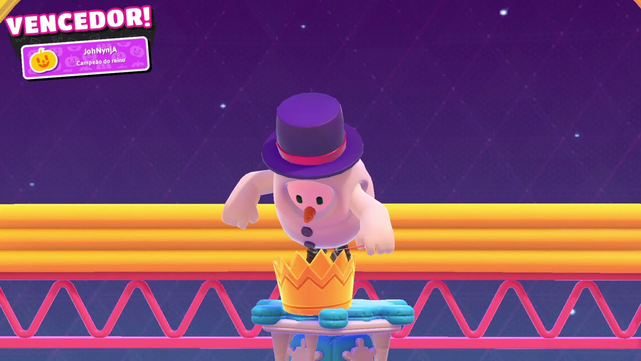 Fall Guys: Vitória de boneco de neve. Gelo Fino - Final 👑 86 - YouTube