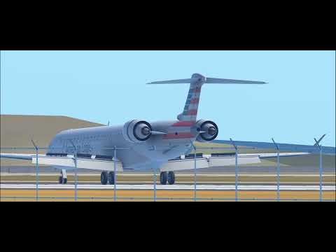 Back to back Crj 900 arrivals into Charlotte KCLT - YouTube