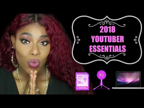 FIRST 5 THINGS A YOUTUBER SHOULD BUY | YOUTUBER ESSENTIALS - YouTube