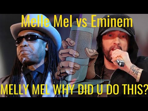 Melle Mel tries to Diss Eminem with 1,2,3,4,5,6,7,8! REACTION 🤷🏾‍♂️🤦🏽‍♂ ...