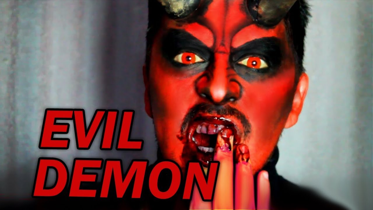 HALLOWEEN MAKEUP TUTORIAL | EVIL DEMON - YouTube