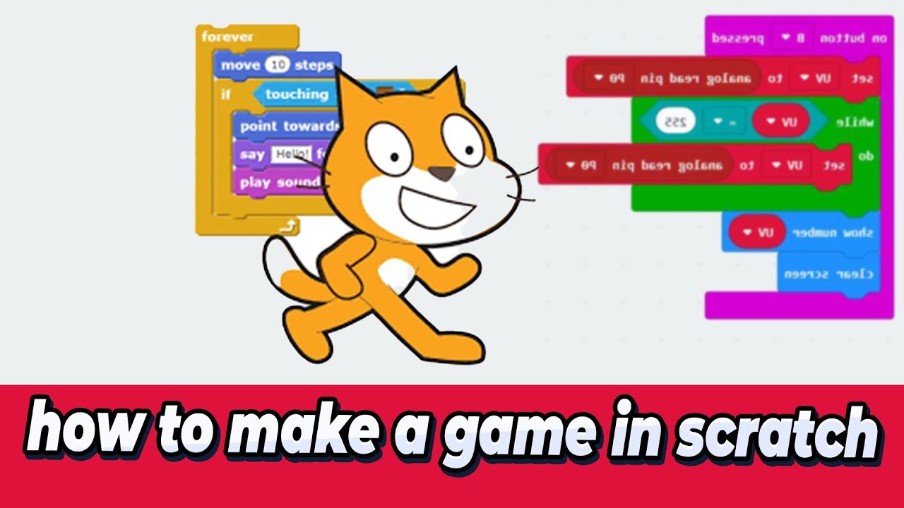 Tutorial for beginners: How to make a chasing game in Scratch in ...