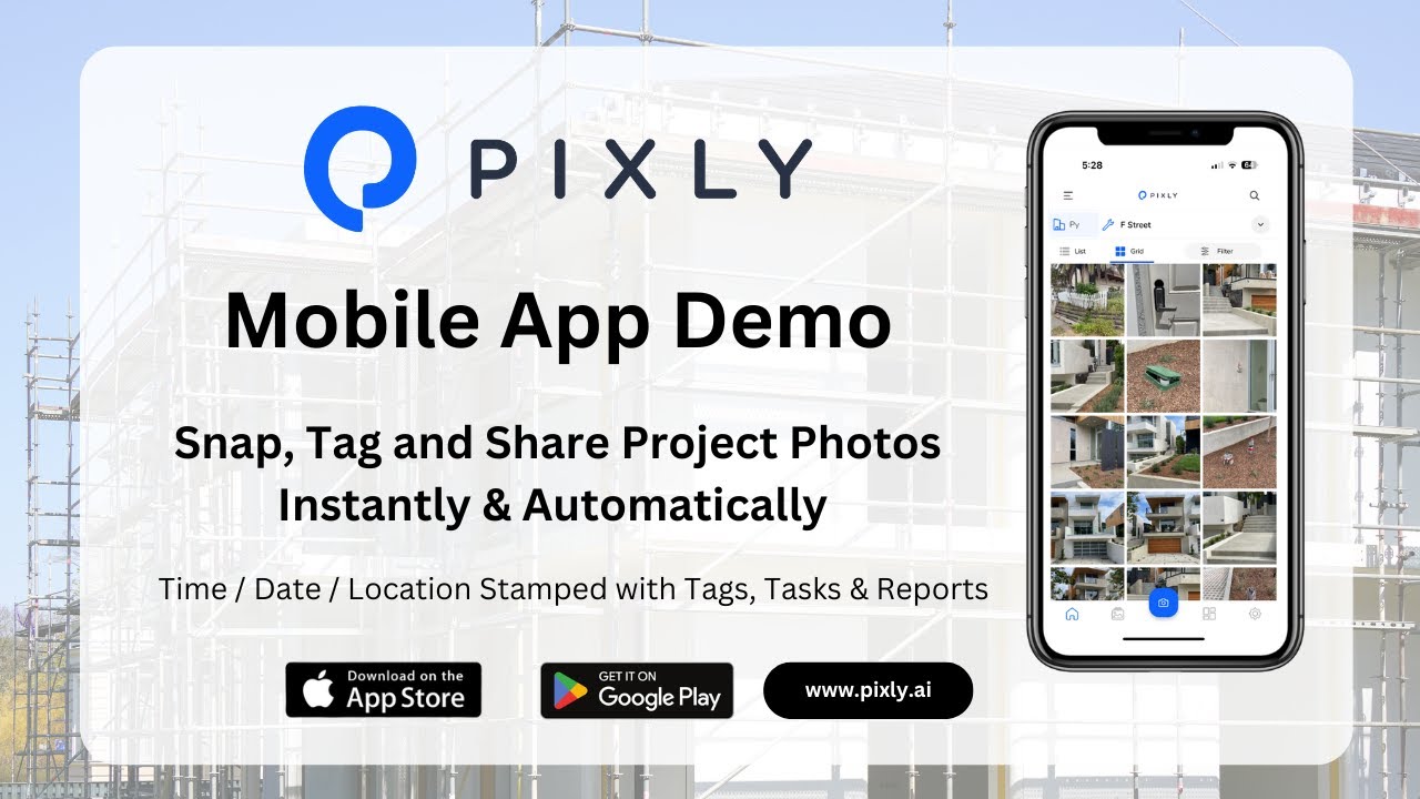 Pixly Mobile App Demo - YouTube