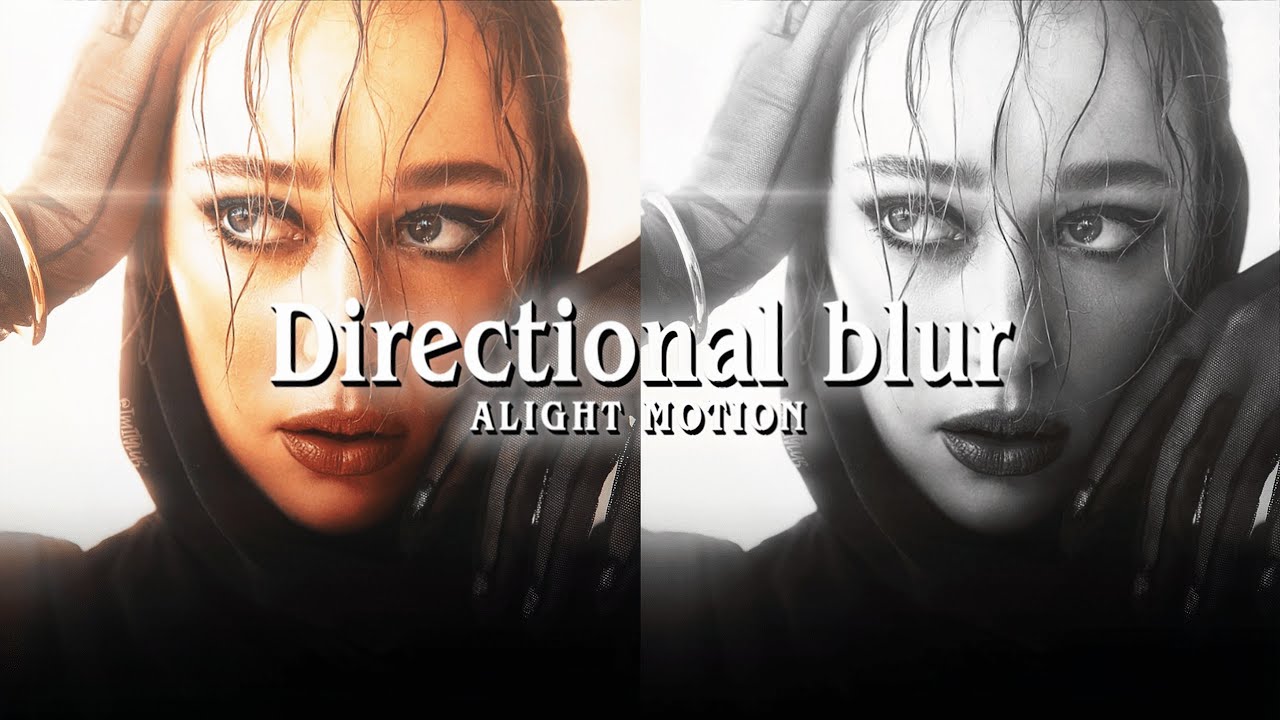 Directional blur + fade out transition like AE || Alight motion - YouTube