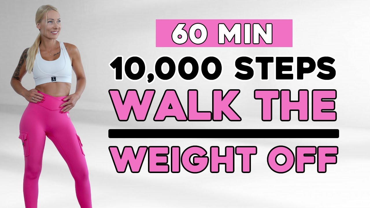 10000 STEPS IN 60 MIN | High Intense Walking Workout to Lose Fat ...