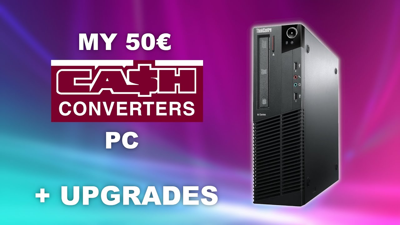 THIS PC cost me 50€ - Can it GAME with a little help? - YouTube
