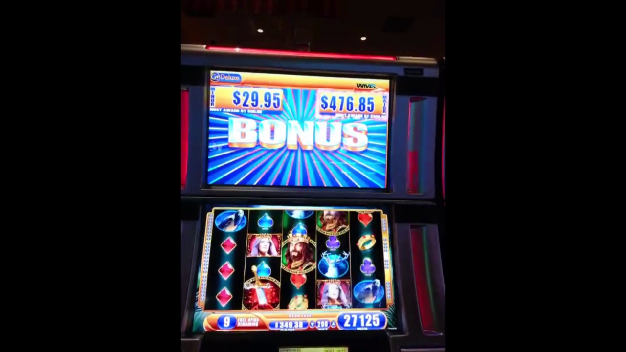 👌🏼 King and the Sword Slot Machine PROGRESSIVE - YouTube