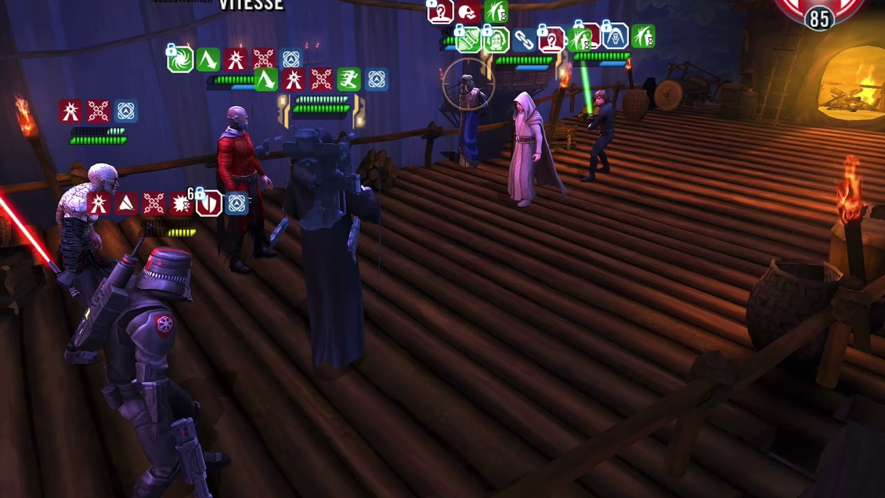 Eternal Sith Emperor vs Luke GL. No ultimate - YouTube