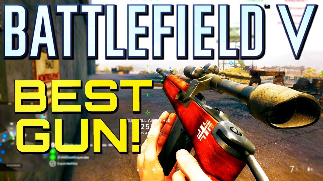 Battlefield 5: Best Gun in the Game! (PS4 Pro Multiplayer Gameplay ...