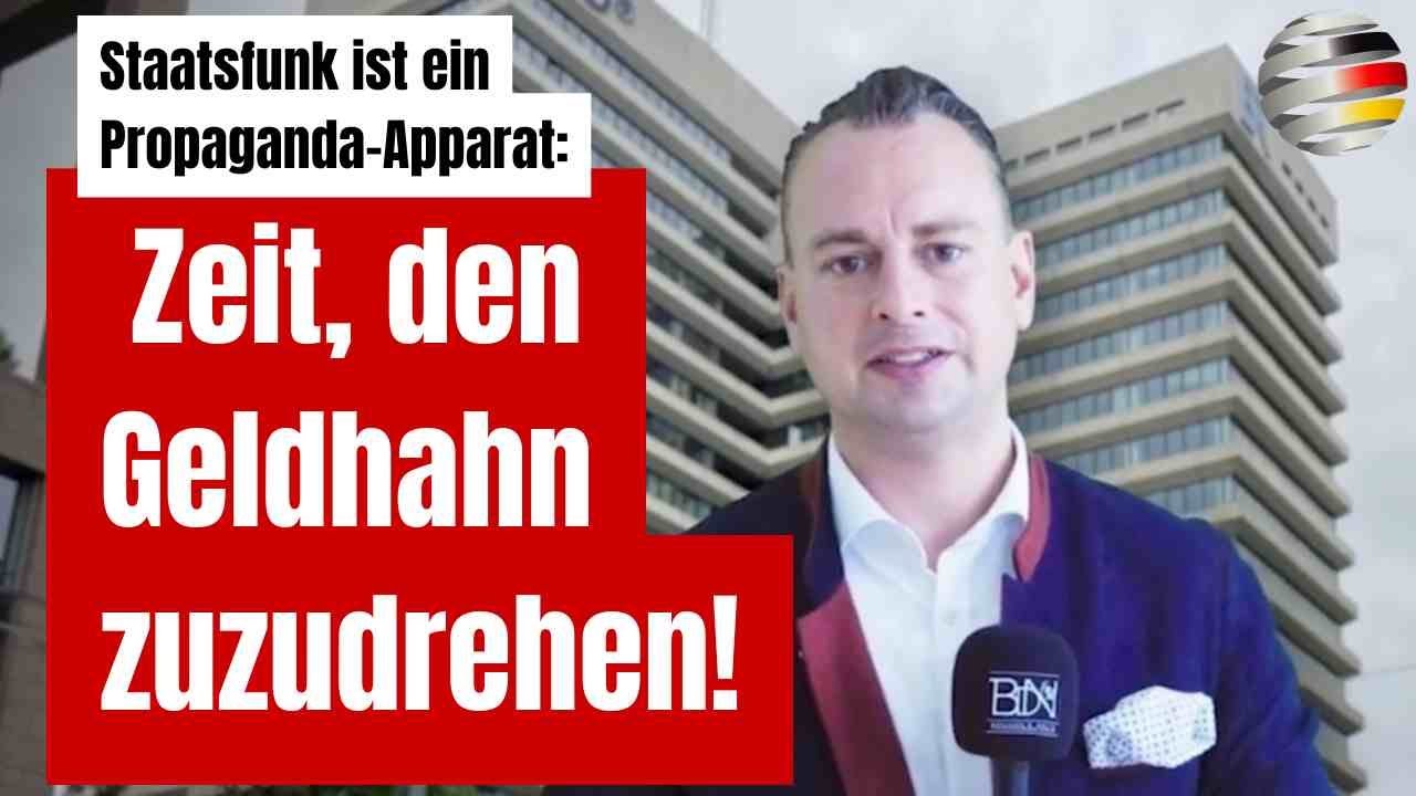 Staatsfunk ist ein Propaganda-Apparat – Zeit, den Geldhahn zuzudrehen! | Benjamin Nolte (AfD ...
