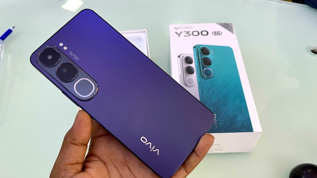 Vivo Y300 5G Purple Colour Unboxing | Vivo Y300 5G 8/128GB | Most ...