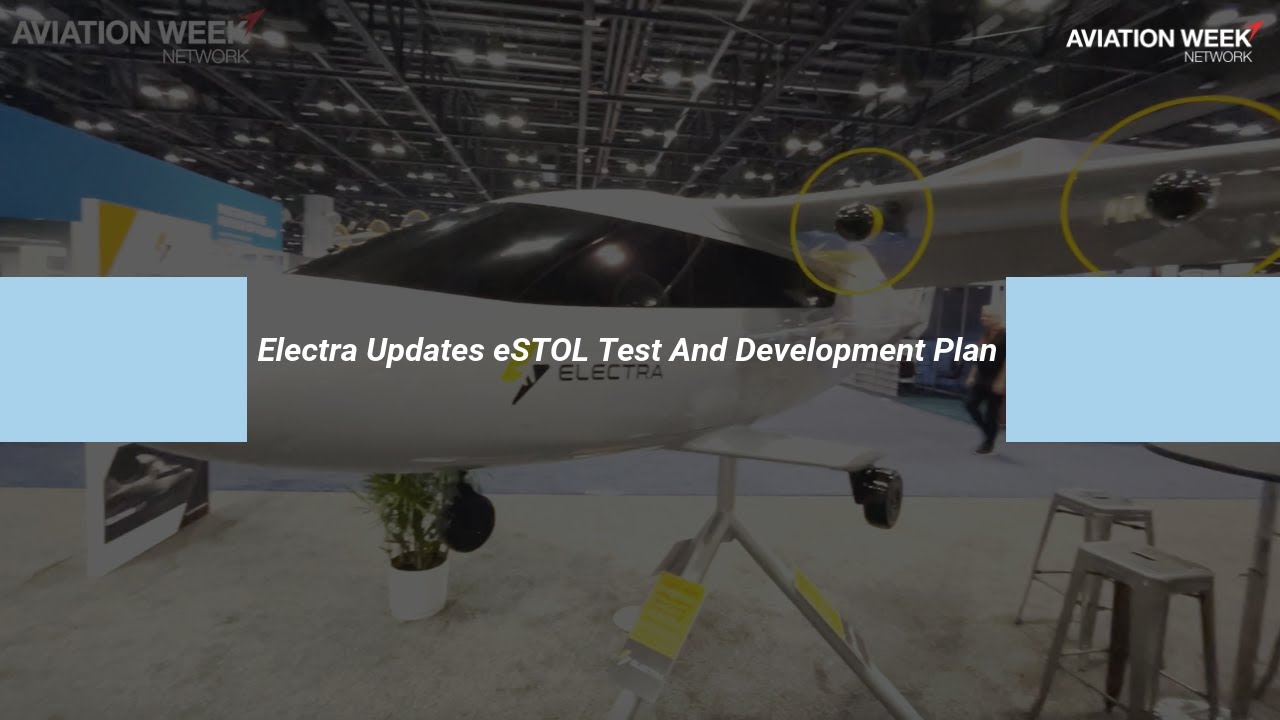 Electra Updates eSTOL Test And Development Plan - YouTube