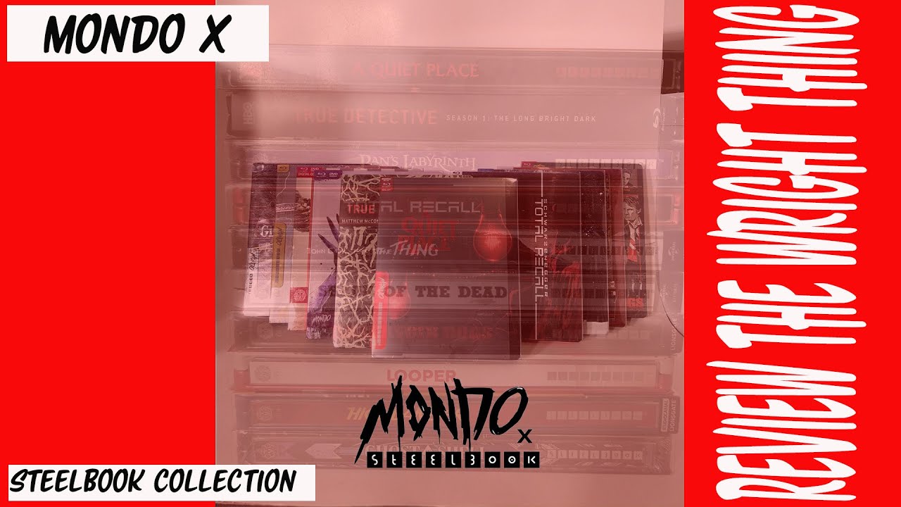Mondo Tees Mondo X Steelbook Collection - YouTube