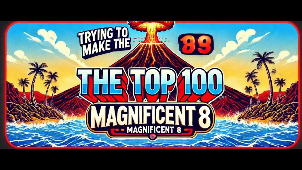 TRYING TO MAKE THE TOP 100 \ Tour De Zwift \Magnificent 8 \ - YouTube