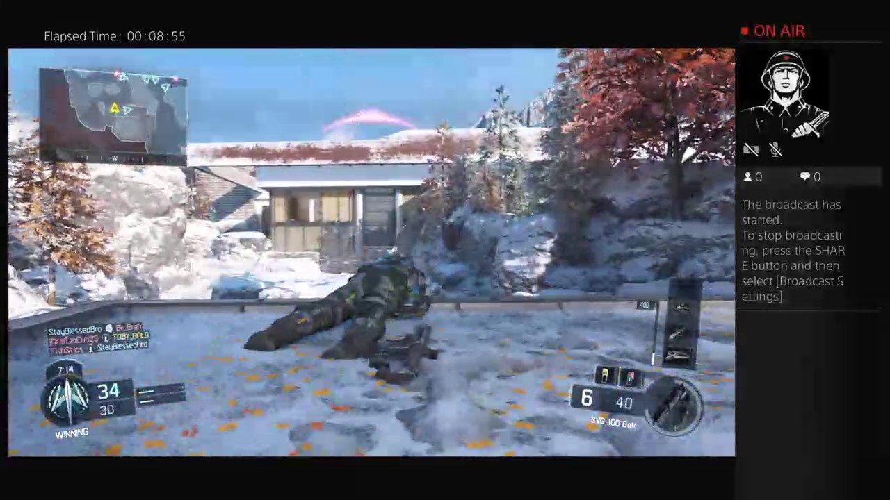 SND SNIPING FIRST TIME BROADCASTING!!! - YouTube