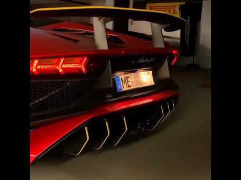 Lamborghini Aventador SVJ - Backfire🔥 - YouTube