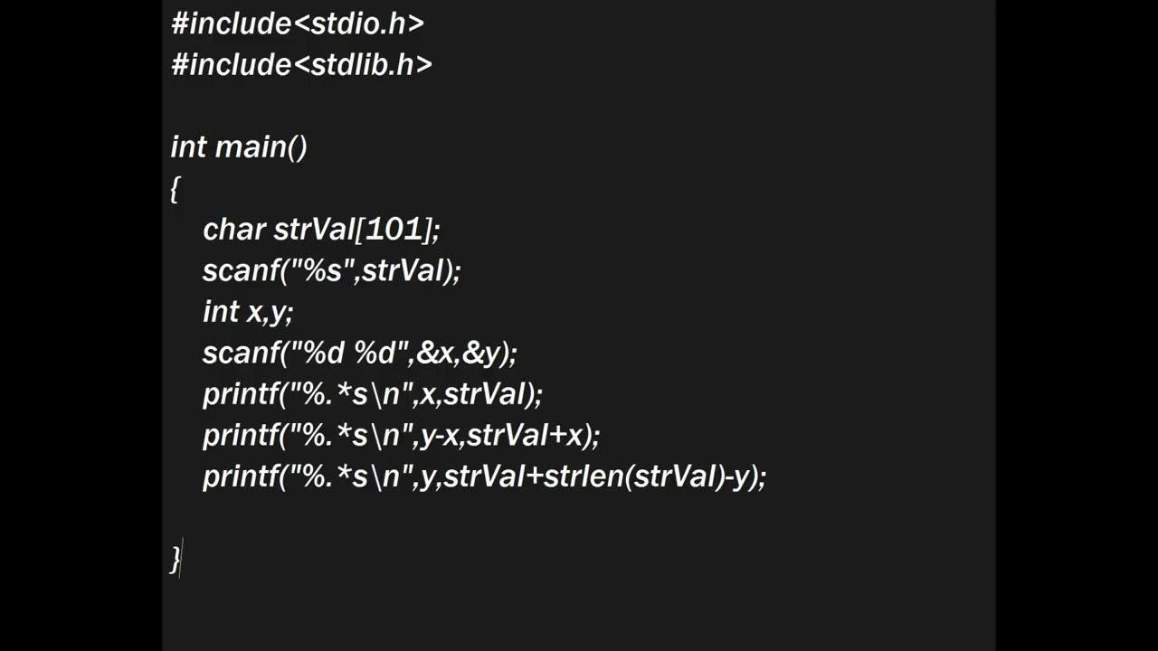 Skill Rack- Daily Challenge - Python - C - 006 (Program Id: 9442) 29-09 ...
