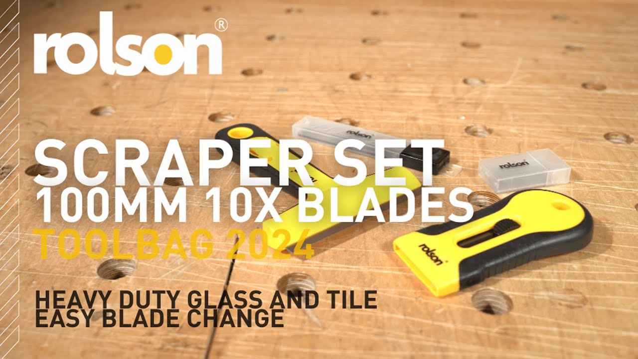 60937 2pc Scraper Set - YouTube