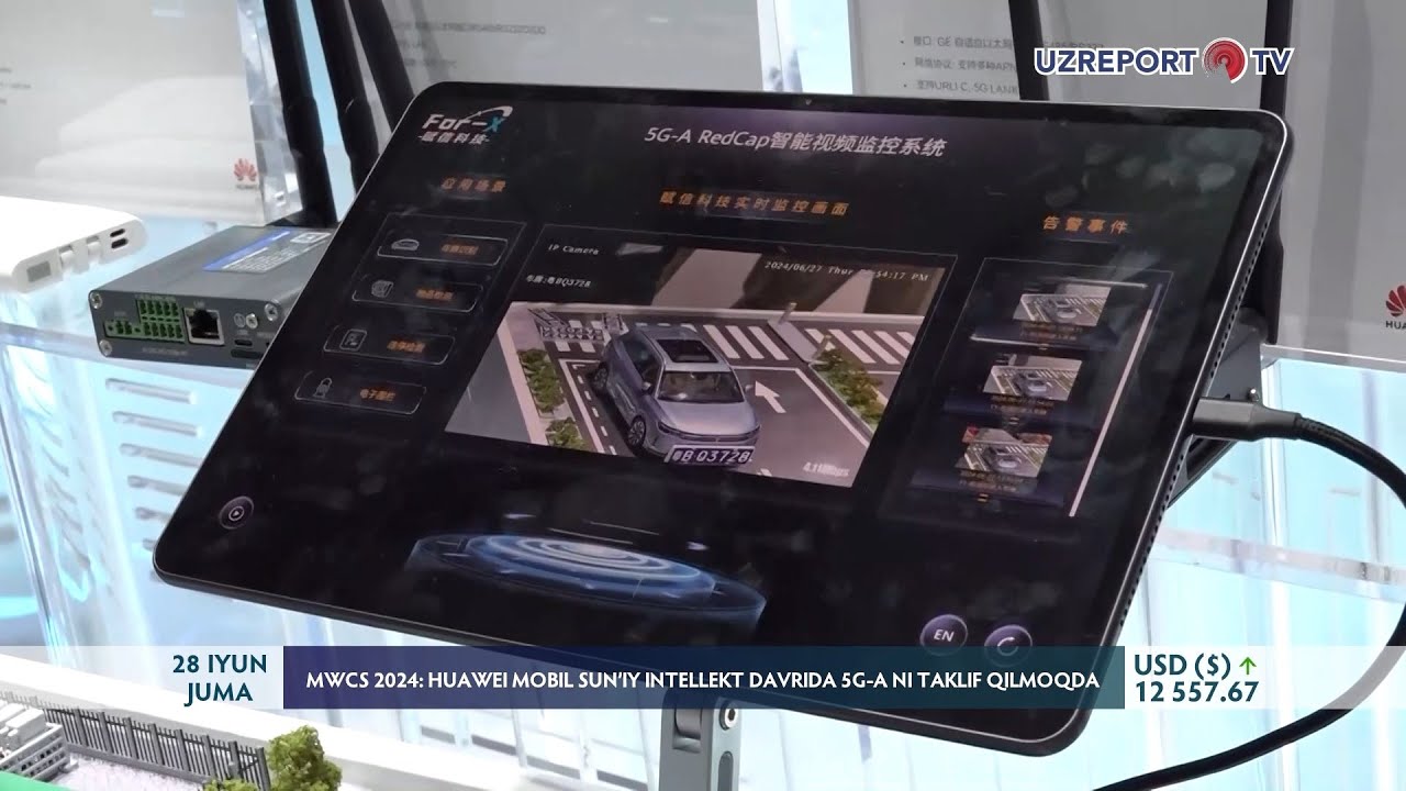 MWCS 2024: HUAWEI MOBIL SUN‘IY INTELLEKT DAVRIDA 5G-A NI TAKLIF QILMOQDA - YouTube