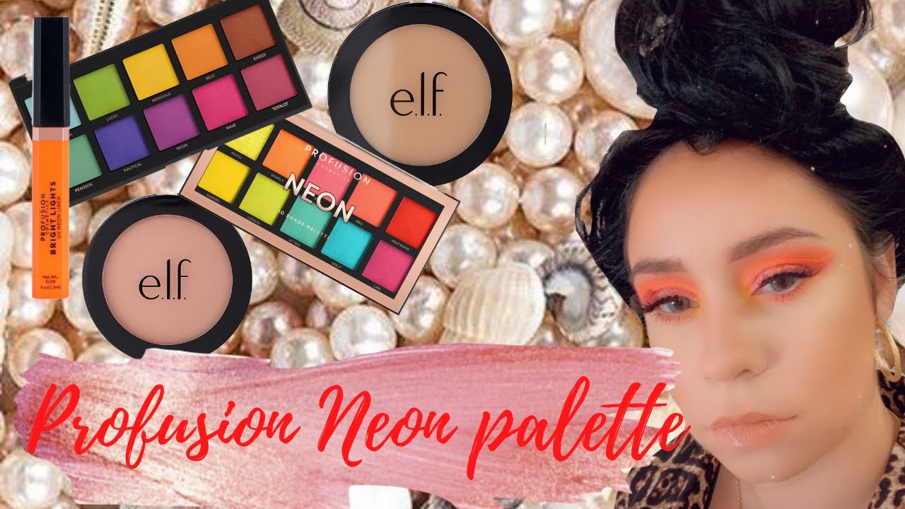Profusion NEON | DRUGSTORE MAKEUP TUTORIAL 2020 - YouTube