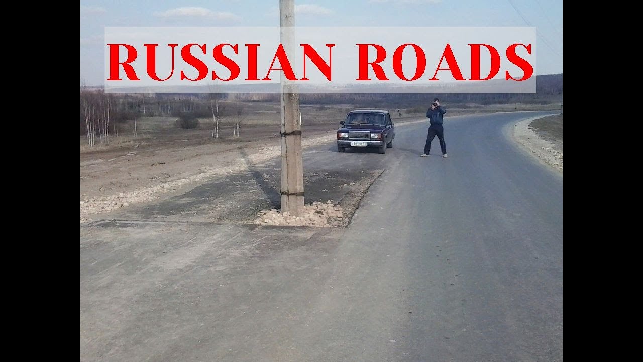 The funniest roads of Russia. Video compilation. - YouTube