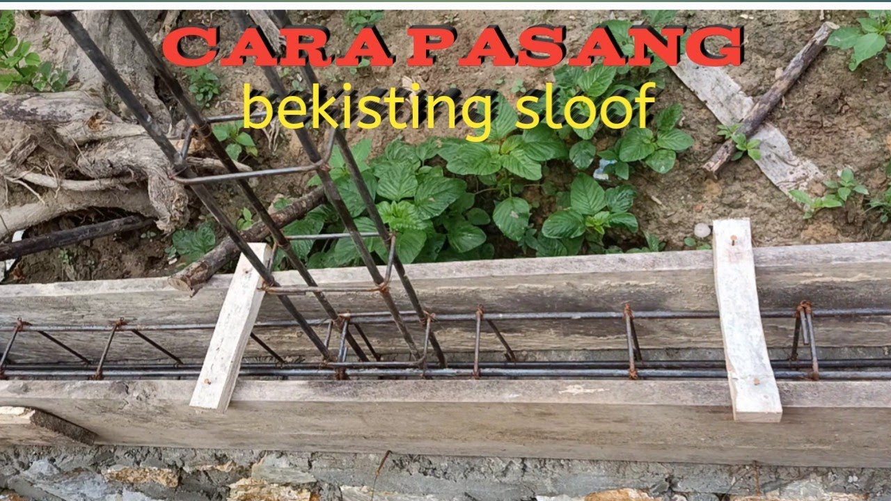 Cara Pasang Bekisting Sloof Bawah Rumah @tukangbatuardan - YouTube
