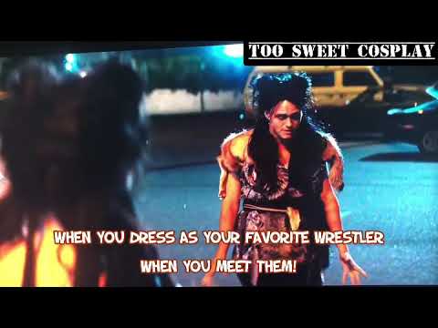Meeting Your Favorite Wrestler While Dressed as Them! Sheila the ...