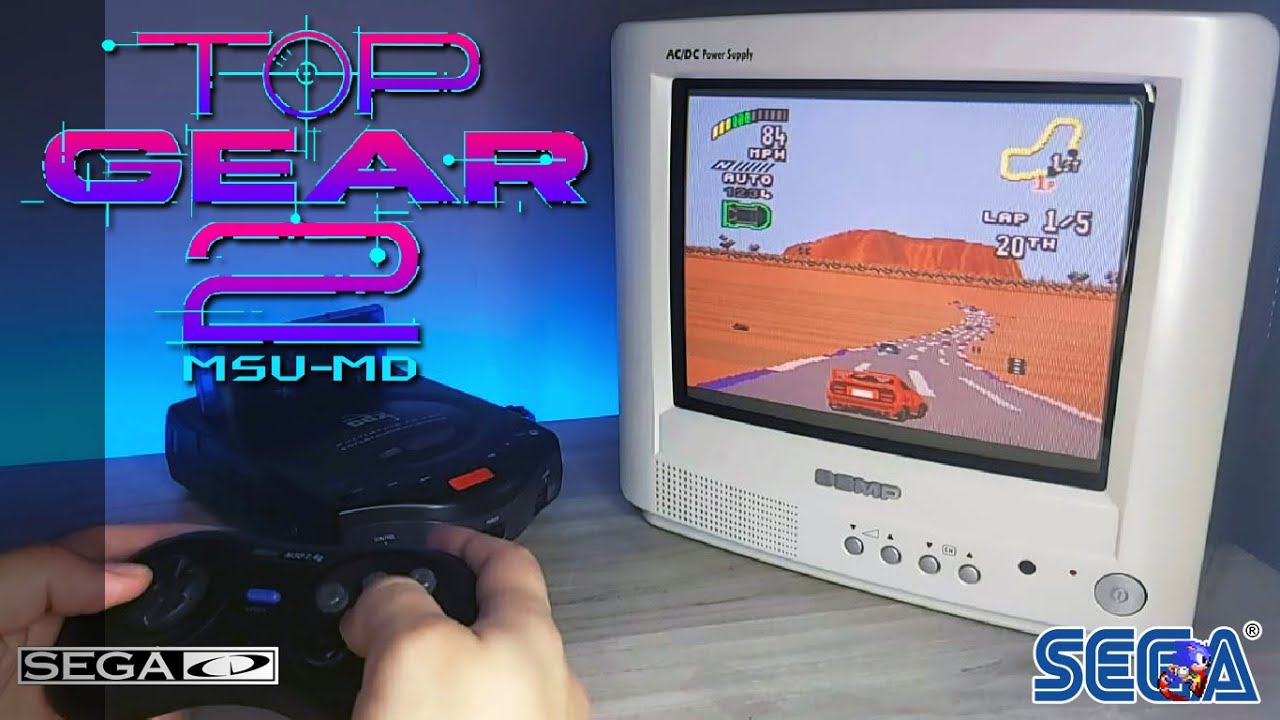 Top Gear 2 (MSU-MD) - Sega Genesis CDX Gameplay - YouTube