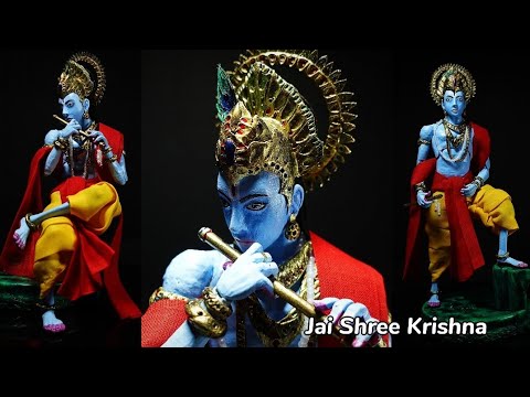 Shree Krishna ji | Handmade | Paper model #krishna #sculpture - YouTube