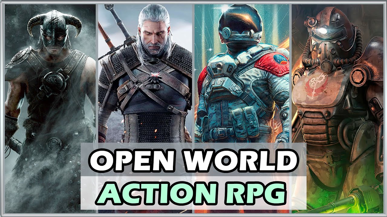 THE 40 BEST OPEN WORLD ACTION RPG GAMES - YouTube