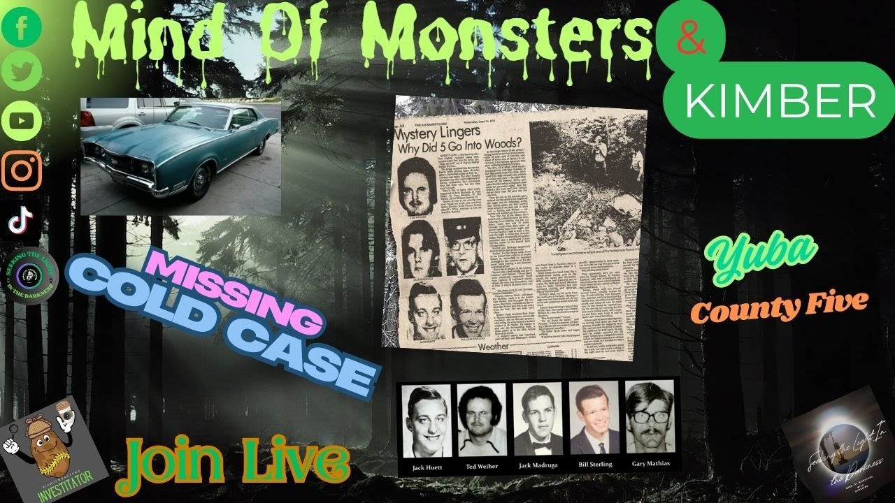 Yuba County Five California #missing #coldcase Mysterious Unsolved Case ...