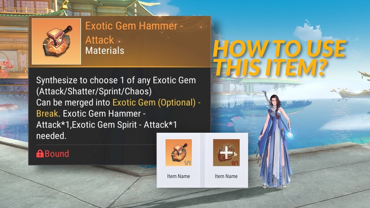 Revelation Mobile - Exotic Gem Hammer (How To Use) + FREE GIFT CODE ...