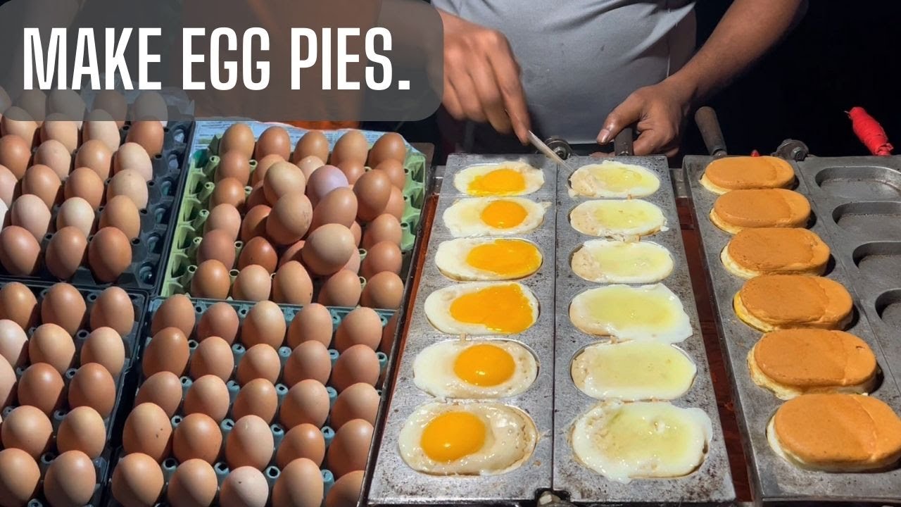 Make Egg pies | Bangladeshi Street Food - YouTube