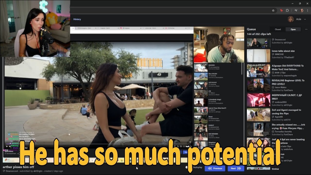 Acie reacts to Dean pissed about Arther - YouTube