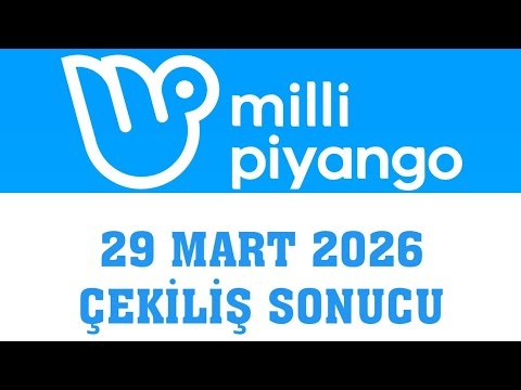 Milli Piyango Çekiliş Sonuçları 29 Mart 2026