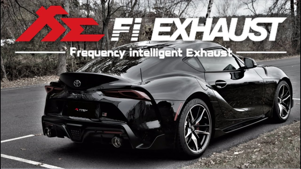 2020 Toyota GR Supra FREQUENCY INTELLIGENT Exhaust Sound Clips - YouTube