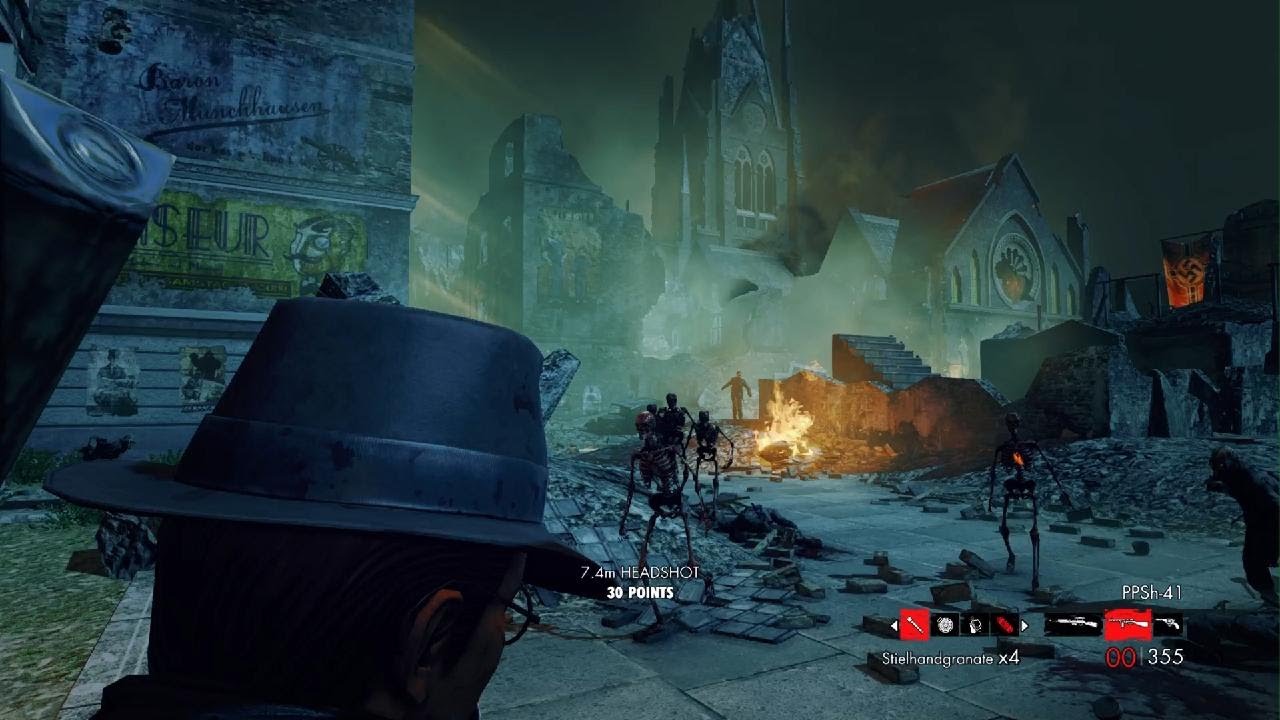 Zombie Army Trilogy Cathedral Resurrection Part 3 - YouTube