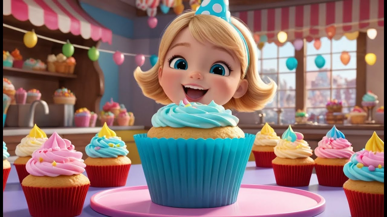 The Cupcake Parade Goes Marching On | Fun Song for Kids | Sing-Along ...